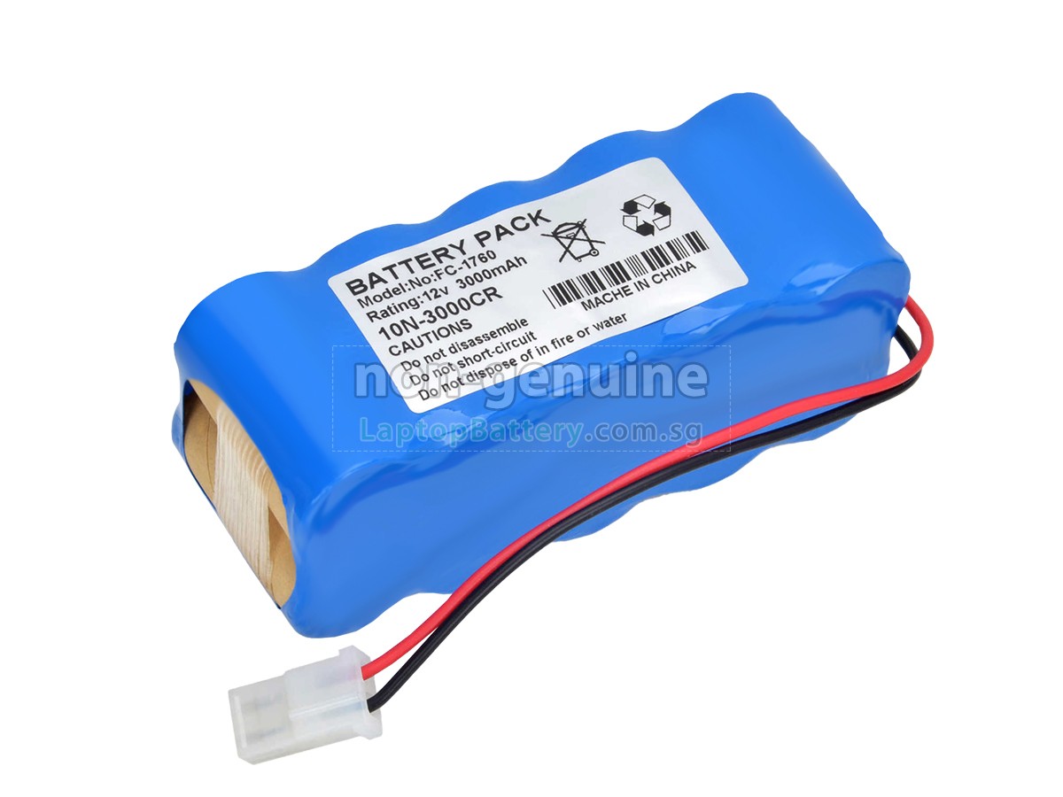 Battery for Fukuda FC-1760,replacement Fukuda FC-1760 battery from Singapore(3000mAh,10 cells)
