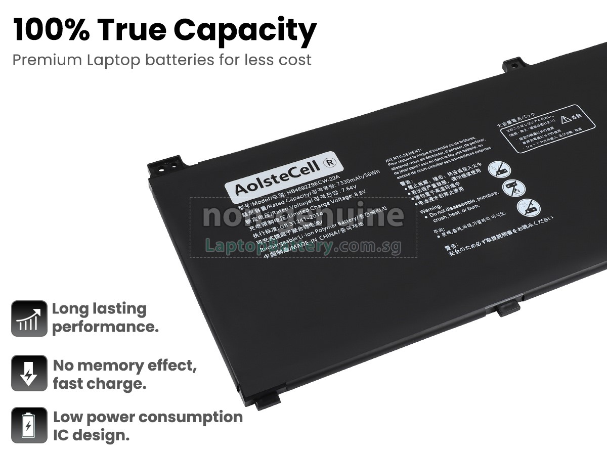 Battery for Huawei MATEBOOK D 15 (2021),replacement Huawei MATEBOOK D ...