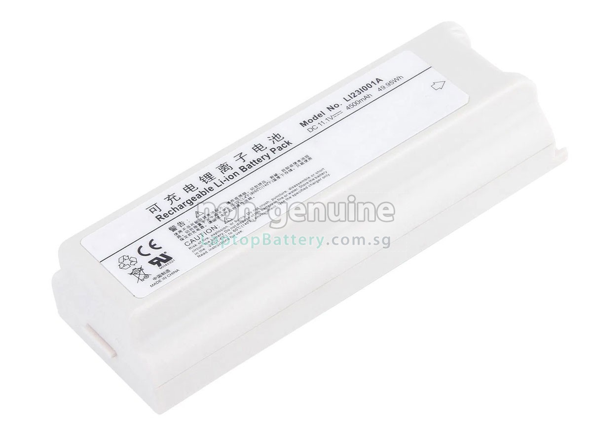 Battery for Mindray LI231001B,replacement Mindray LI231001B battery from Singapore(4500mAh,6 cells)